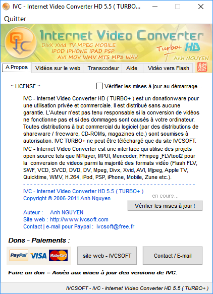 IVCSOFT - IVC - Internet Video Converter TURBO+